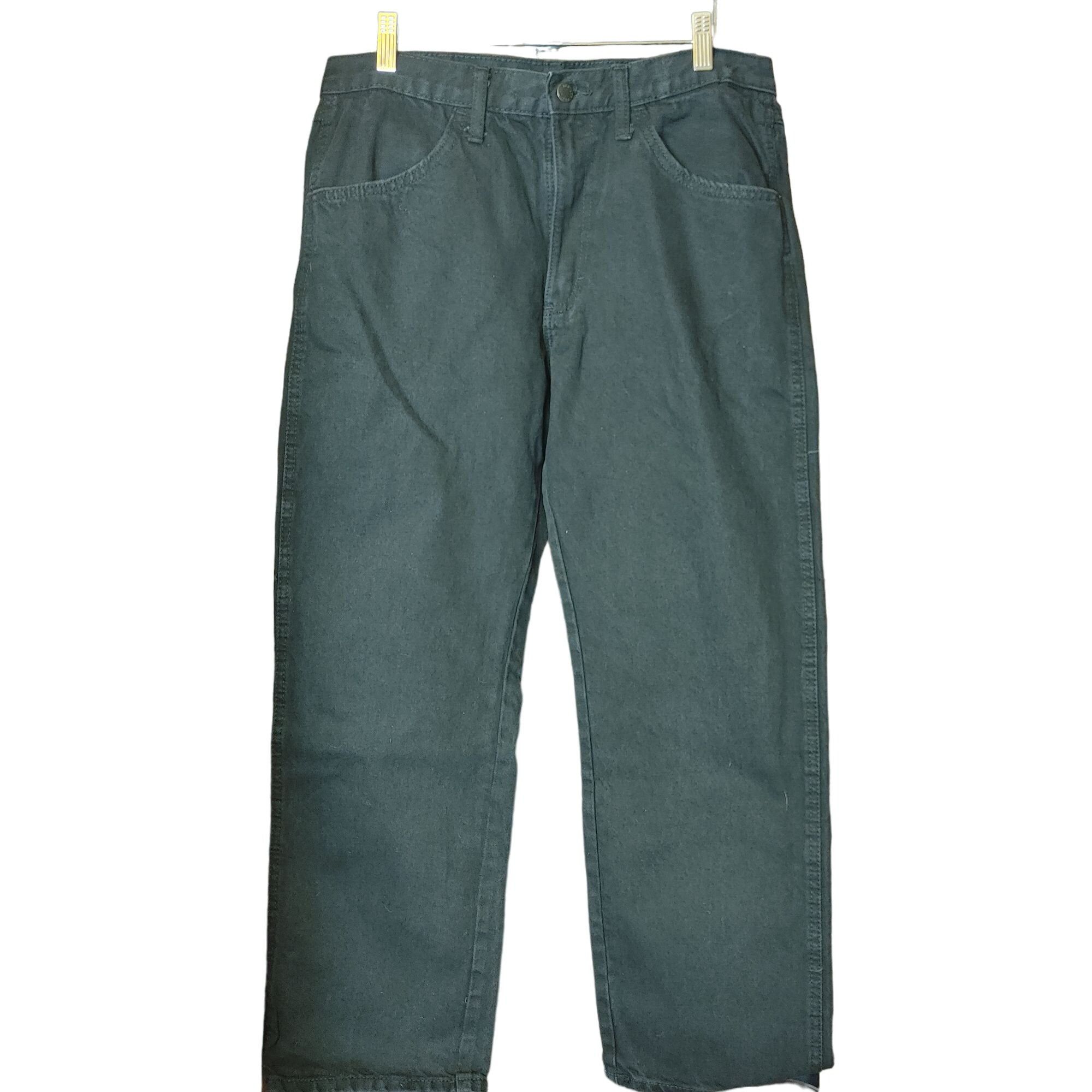 Rustler Rustler Men's Black Straight Leg Denim Jeans 34 x 30 | Grailed