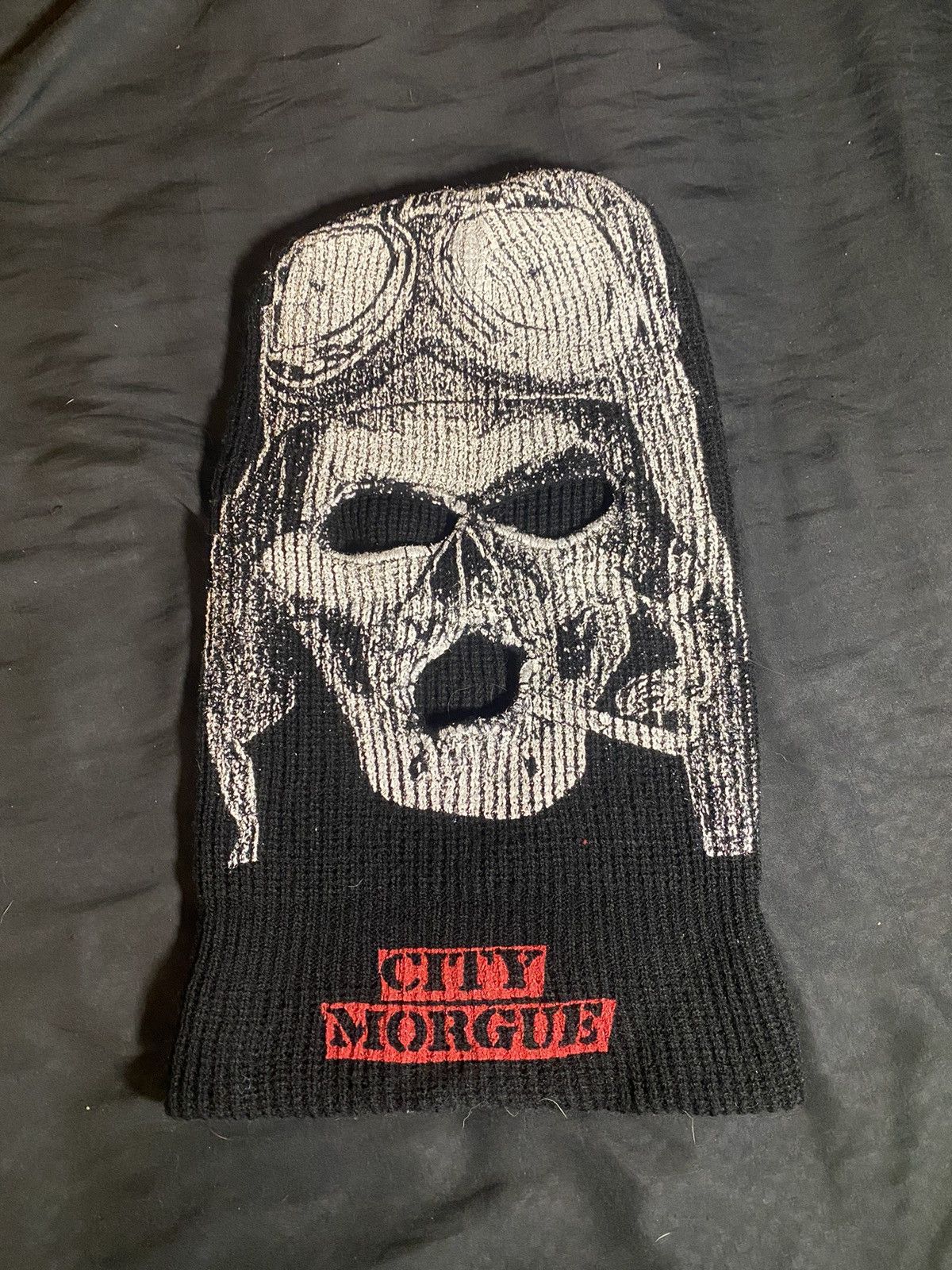 City Morgue City Morgue dead on arrival tour ski mask | Grailed