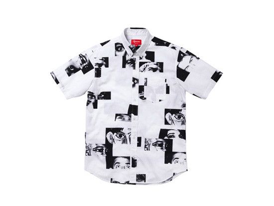 Supreme Eyes Button Up Shirt S/S11 | Grailed