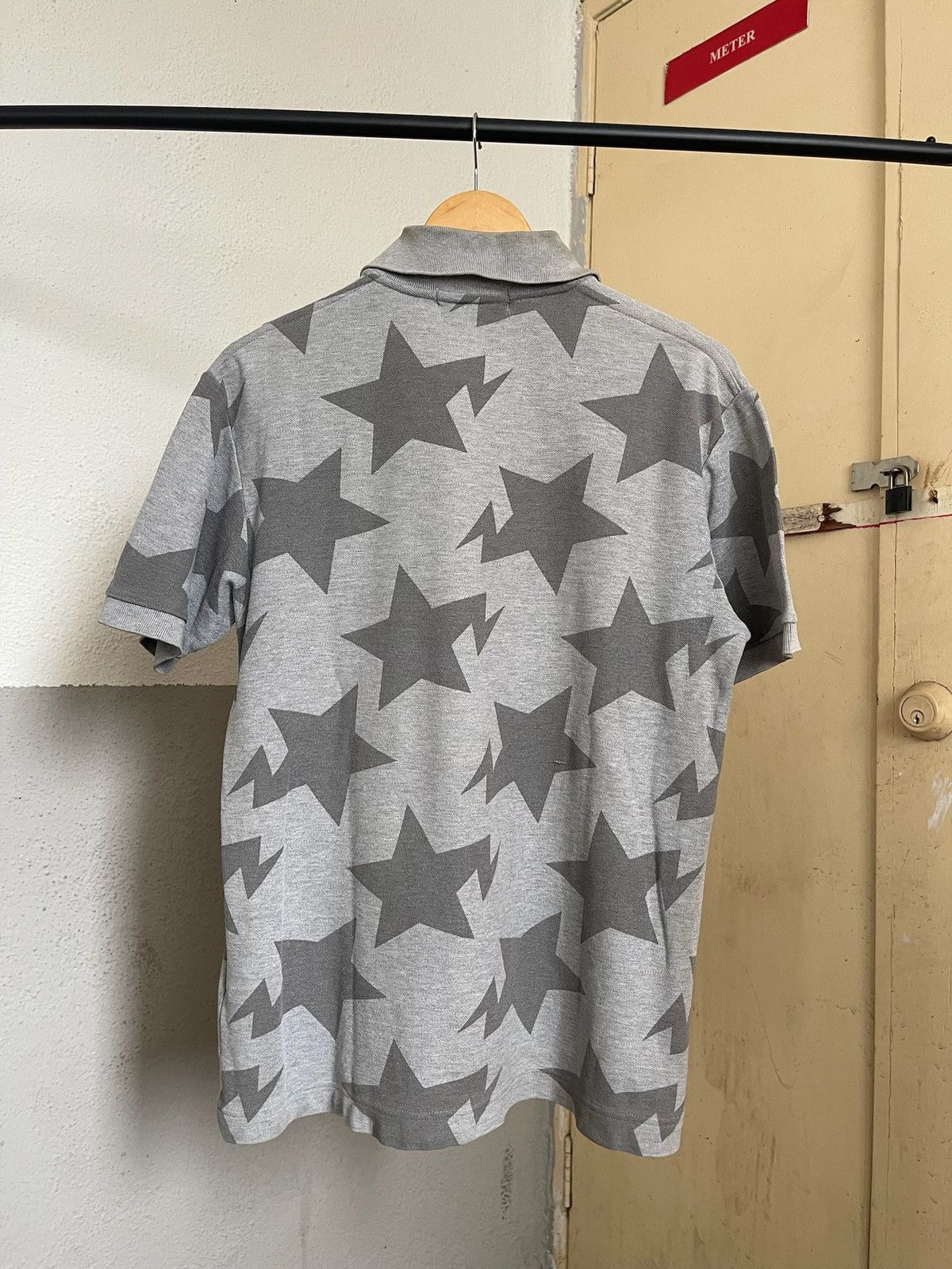 Bape A Bathing Ape Bapesta Pattern Polo Shirt | Grailed