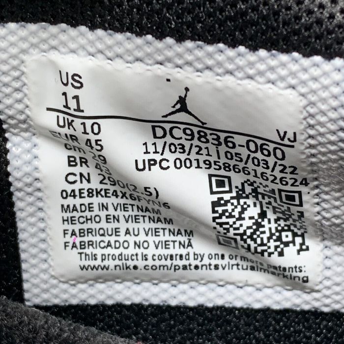 Jordan Brand Air Jordan Black University Red Air 200E DC9836-060 Size ...