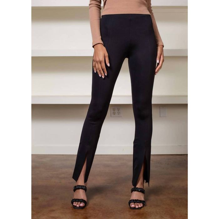 Commando COMMANDO Neoprene Ceo Split Front Pant In Black | Grailed