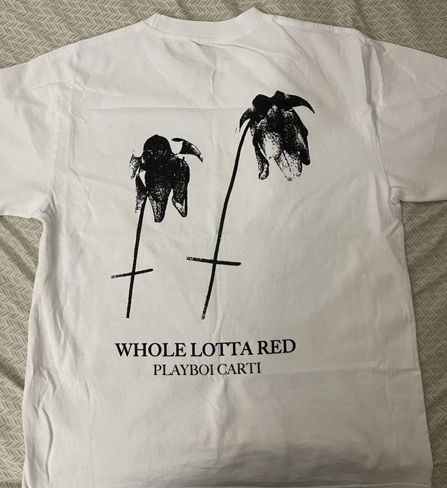 Playboi Carti Playboi carti whole lotta red merch tee | Grailed