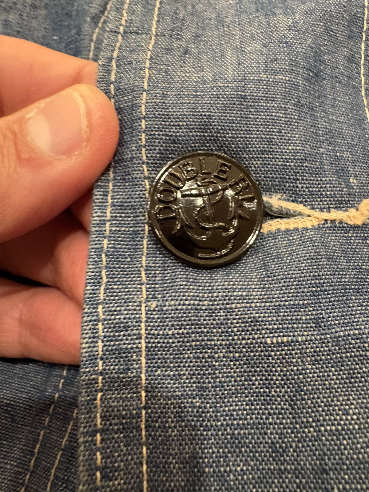 RRL Ralph Lauren DOUBLE RL RRL RALPH LAUREN NAUTICAL RAW JACKET SMALL | Grailed