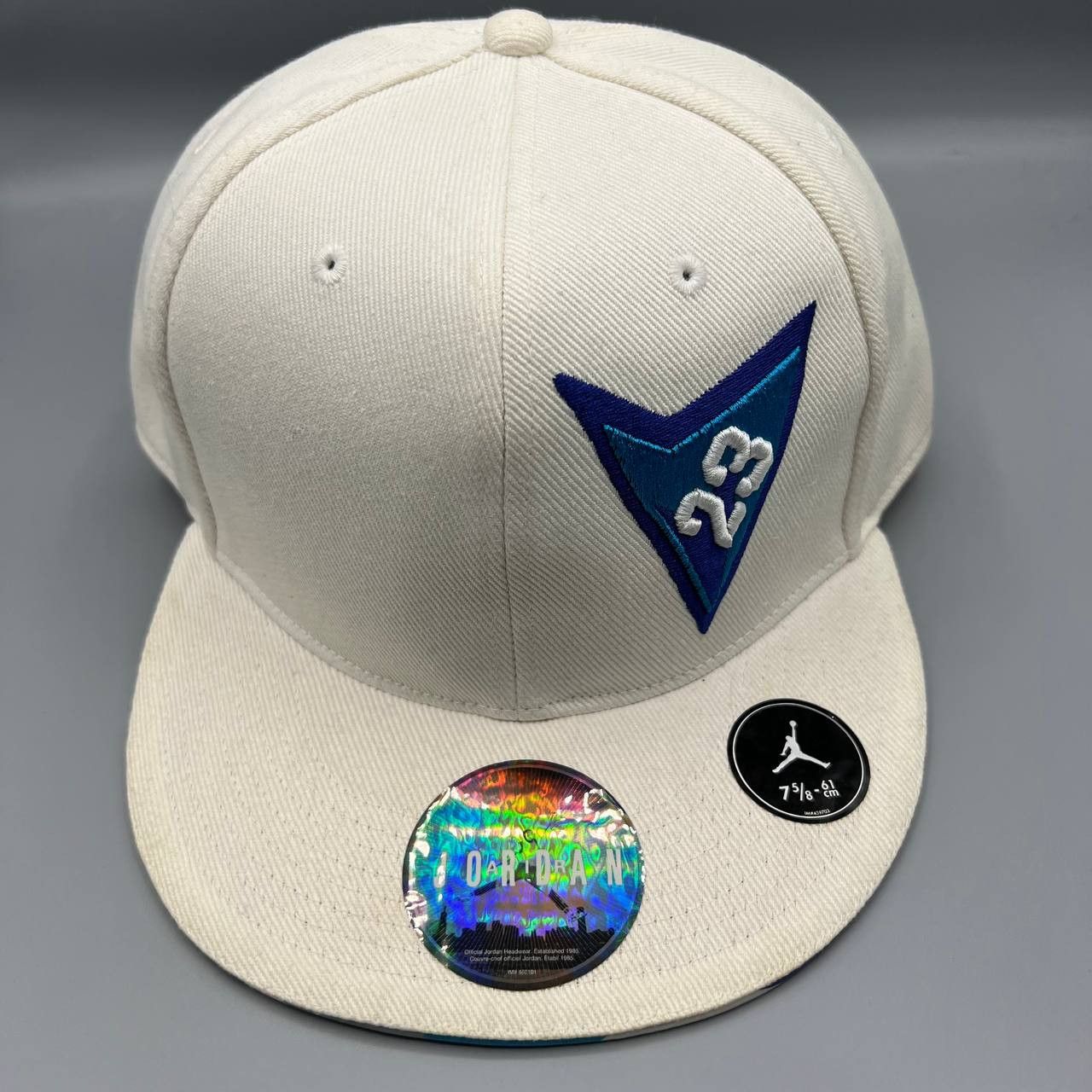 Jordan Brand Air Jordan 23 Hat Men 7 5/8 White Jumpman Fitted Cap | Grailed