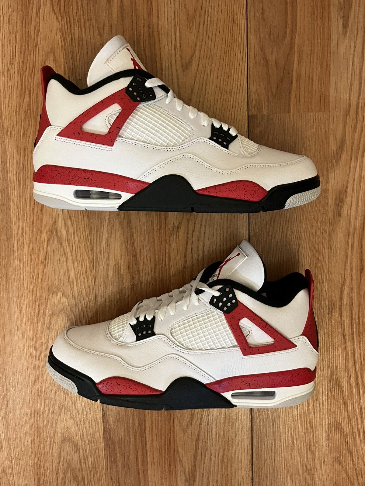Nike Air Jordan 4 Retro Red Cement | Grailed