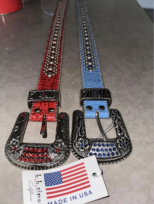 Bb Simon Trojan Red Belt Grailed