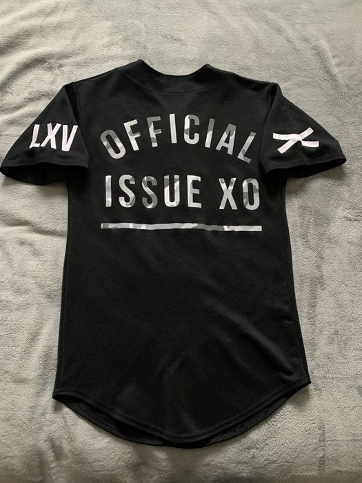 The Weeknd The weeknd official issue xo baseball jersey | Grailed
