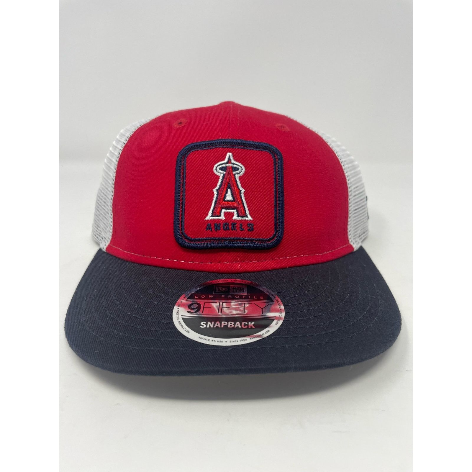 New Era New Era Los Angeles Angels Hat Red 59Fifty Fitted Cap Mens ...