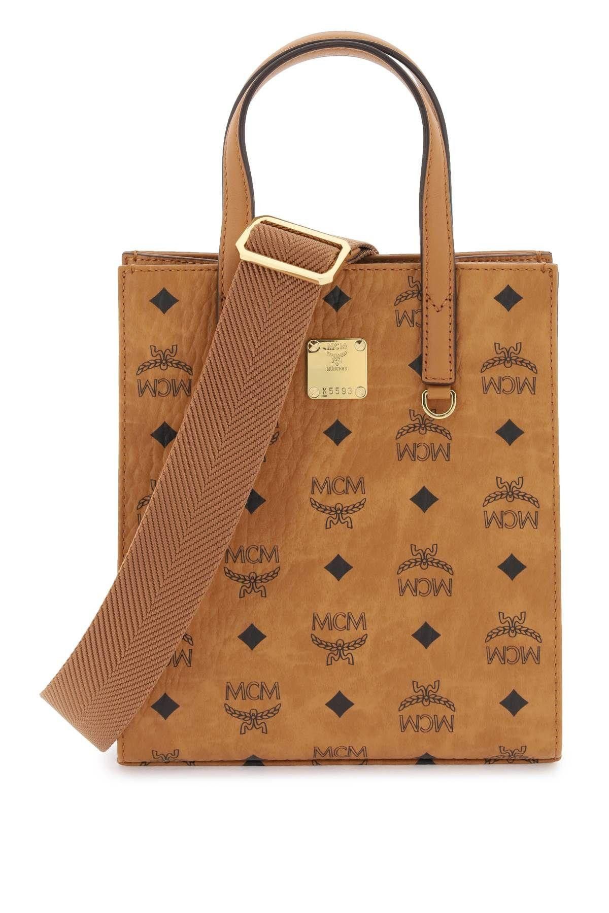 MCM Mcm Mini Visetos Tote Bag | Grailed