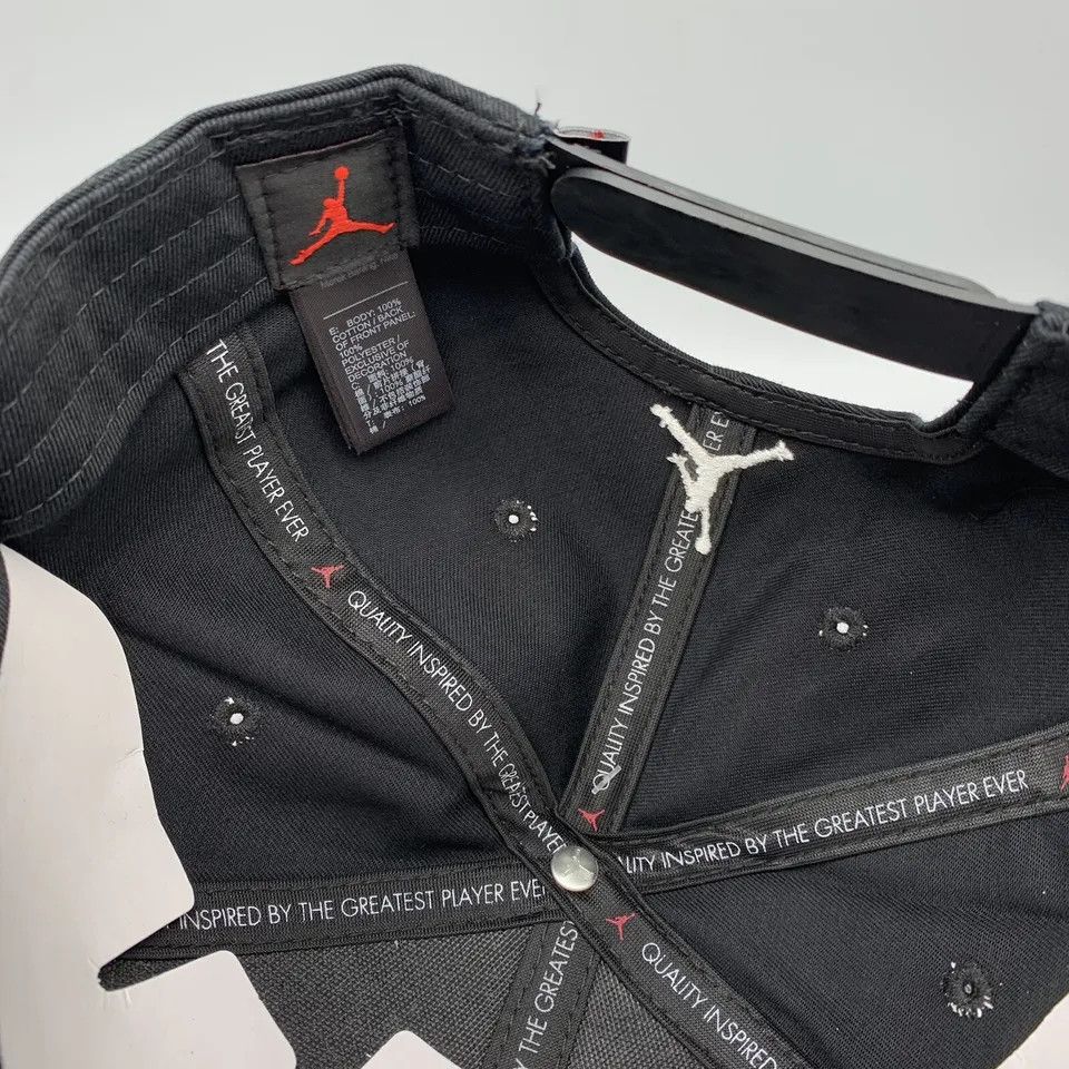 Jordan Brand Air Jordan Script Jumpman Hat Snapback Cap | Grailed