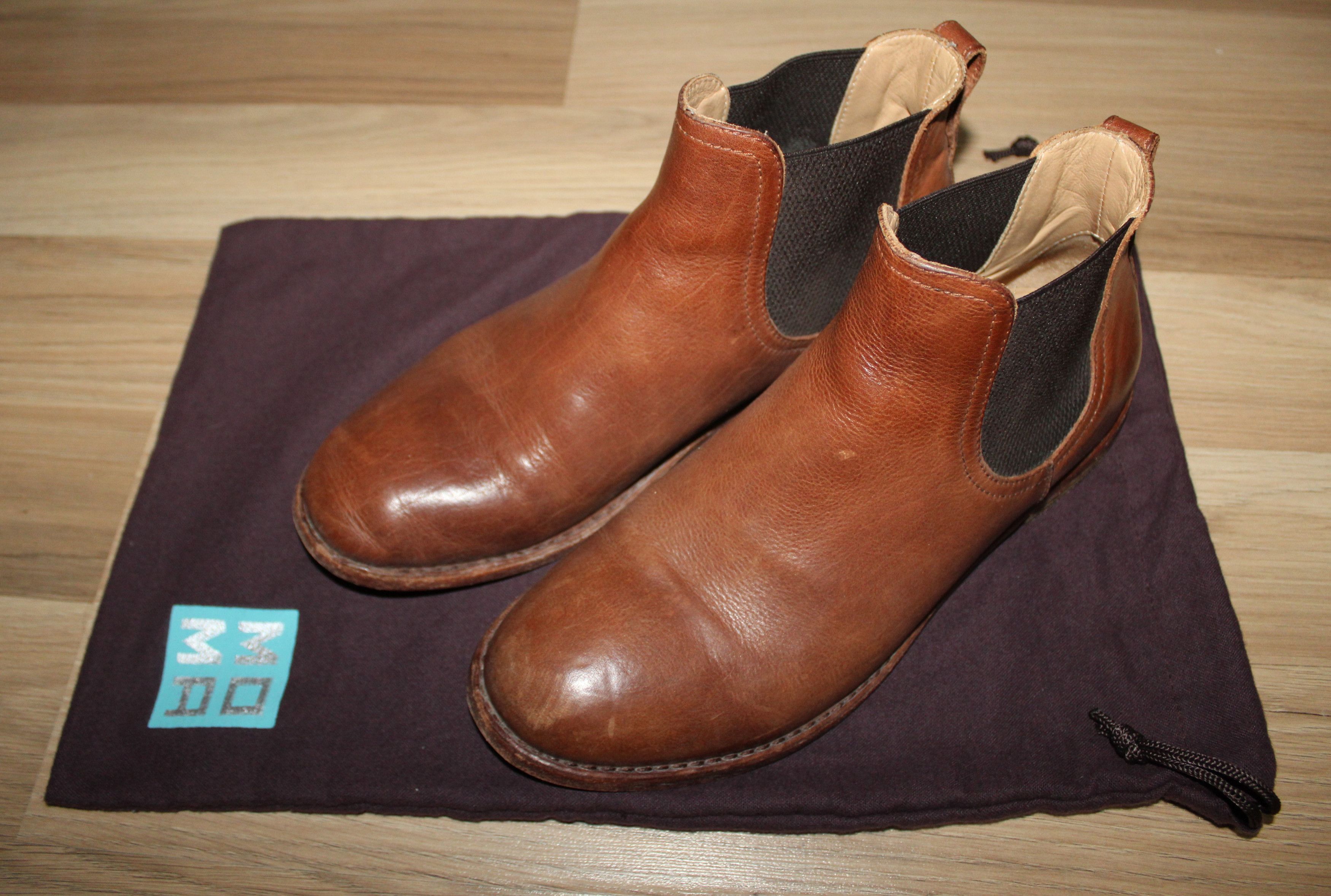 Moma MOMA Leather Chelsea Boots US9 HANDMADE in Italy | Grailed