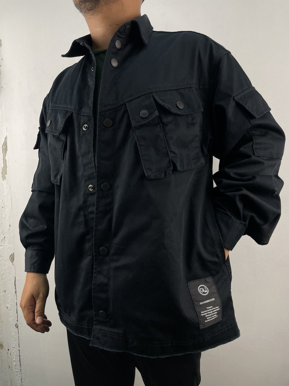 Jun Takahashi × Undercover GU Undercover Military Field Jacket Baggy ...