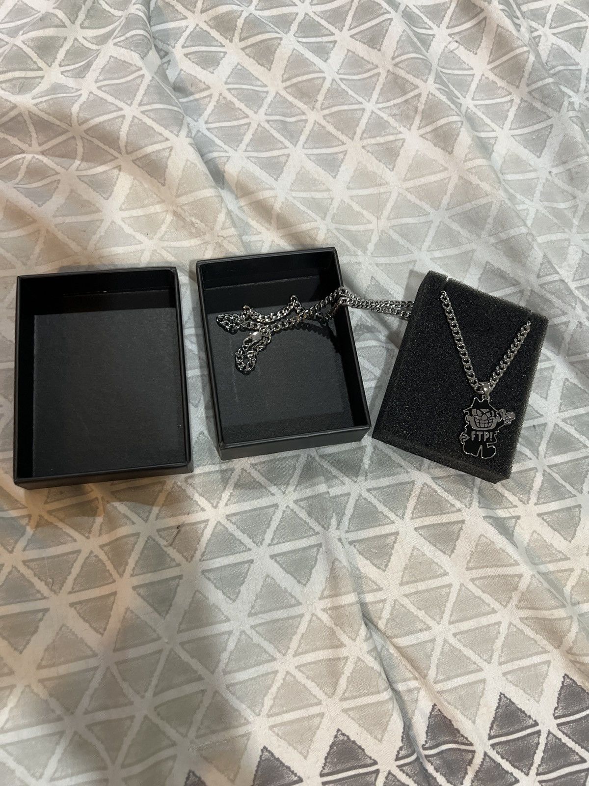 Fuck The Population FTP Boris Chain | Grailed