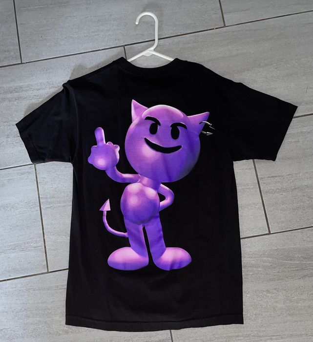 Sus Boy Sus Boy Purple Devil Emoji Middle Finger Zumiez 2020 | Grailed