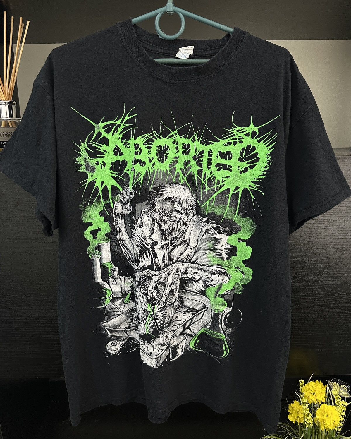 Band Tees Aborted Death Metal Horror Punk Rock Band T-Shirt Very Rare ...