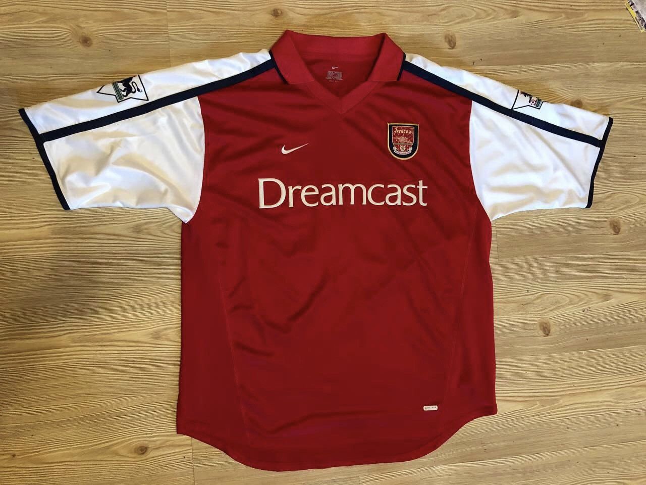 Nike Arsenal FC 2000-2002 Henry Nike home football soccer jersey | Grailed