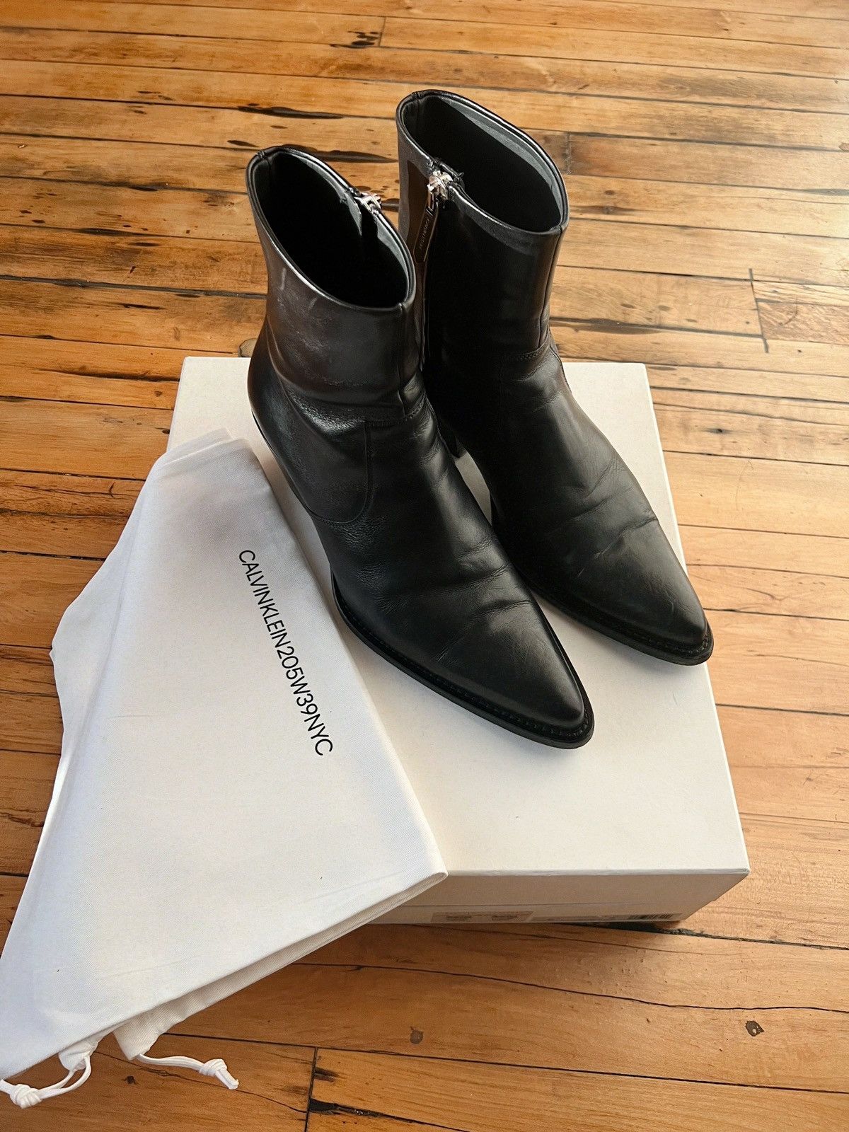 Calvin Klein 205W39NYC × Raf Simons CK Raf Simons Cowboy Boot | Grailed