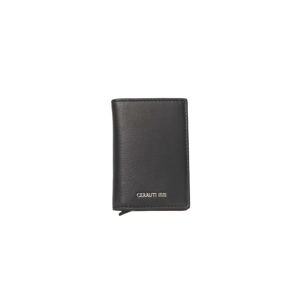 Cerruti 1881 Cerruti 1881 Elegant Black Calf Leather Wallet | Grailed