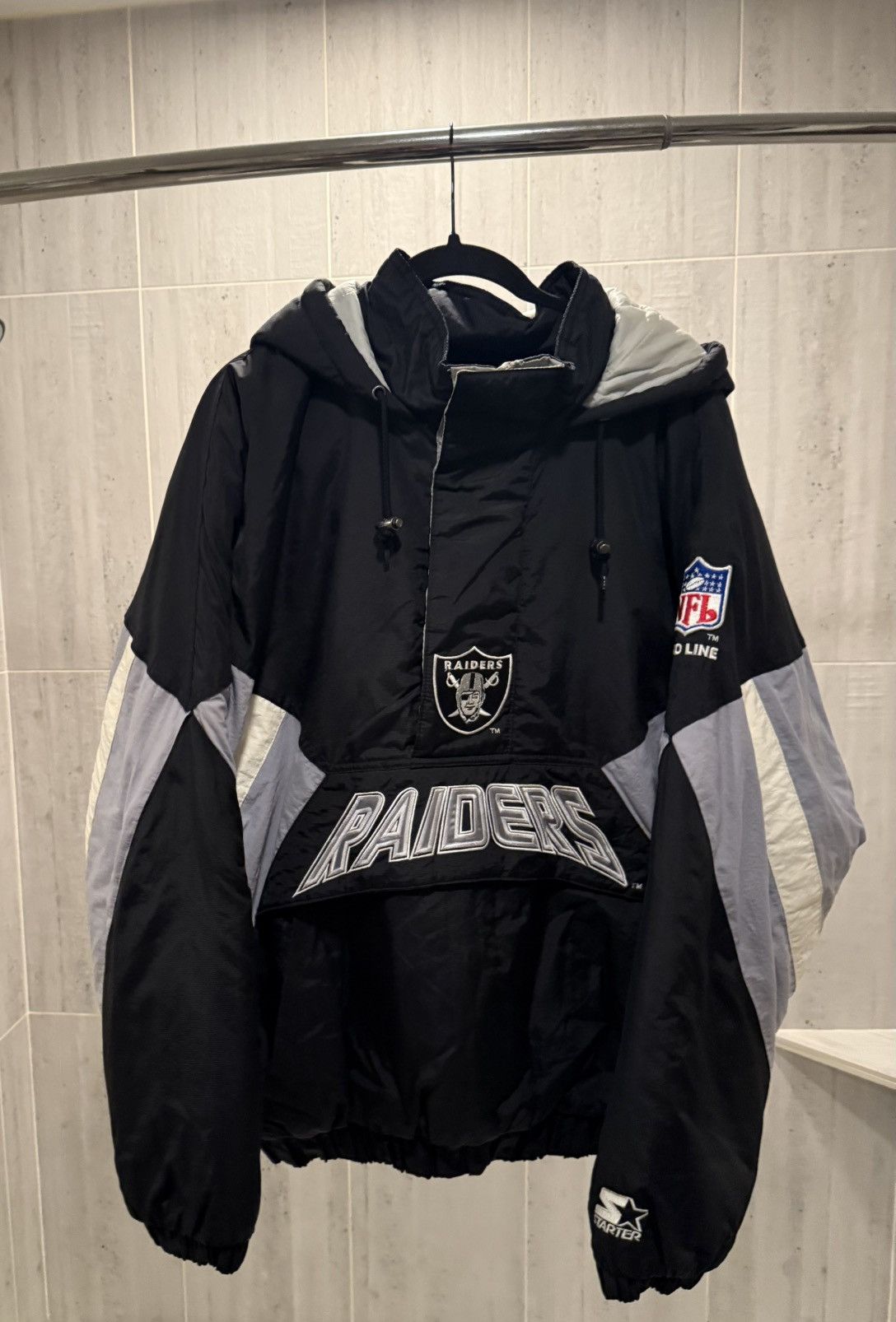Starter Iconic Rare Vintage Starter Pro Line Raiders Pullover Jacket ...
