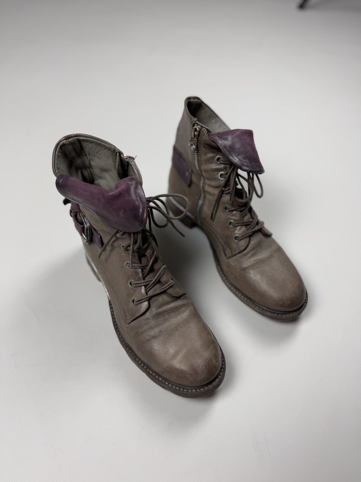 A.S.98 A.S.98 AS98 Airstep Avant-garde Leather Combat Boots Shoes | Grailed