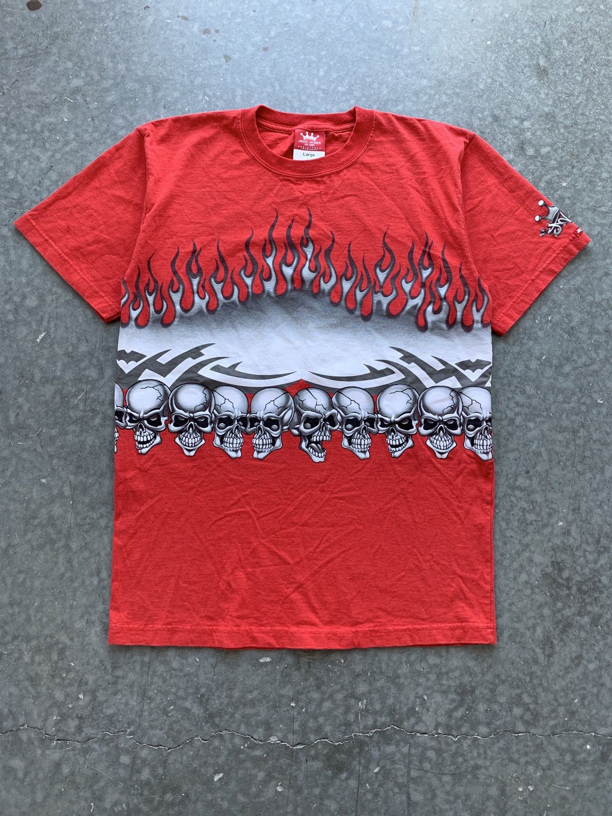 JNCO × Streetwear × Vintage Crazy Vintage 90s JNCO Graphic Tee Tribal ...