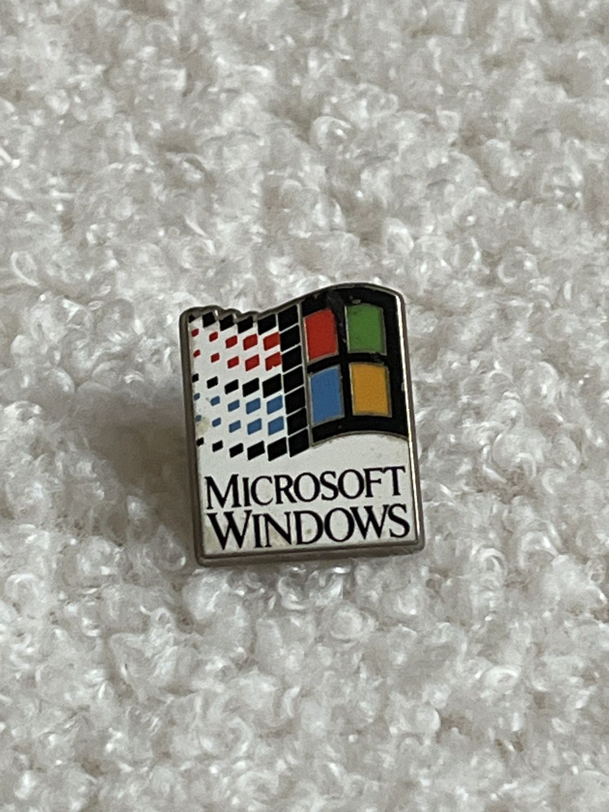 Microsoft × Pins × Vintage Microsoft Windows vintage pin (rare) | Grailed