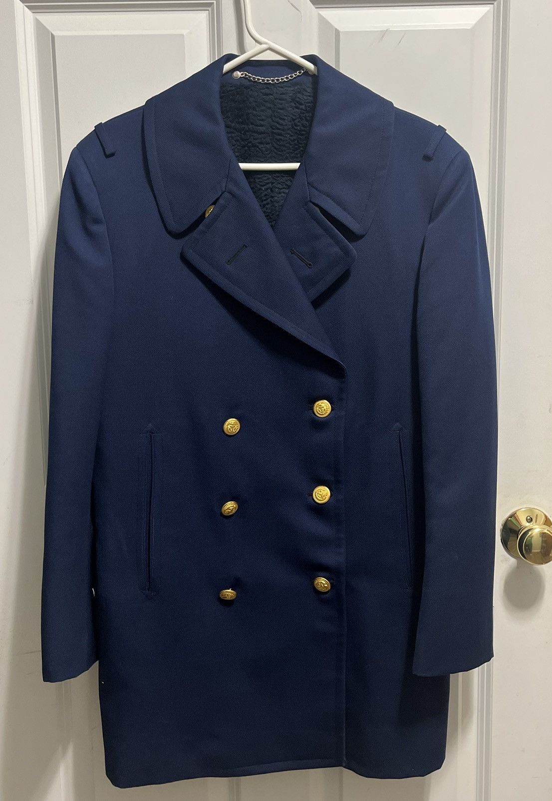 Military × Vintage Vintage 1970’s Coast Guard Issued Pea Coat | Grailed