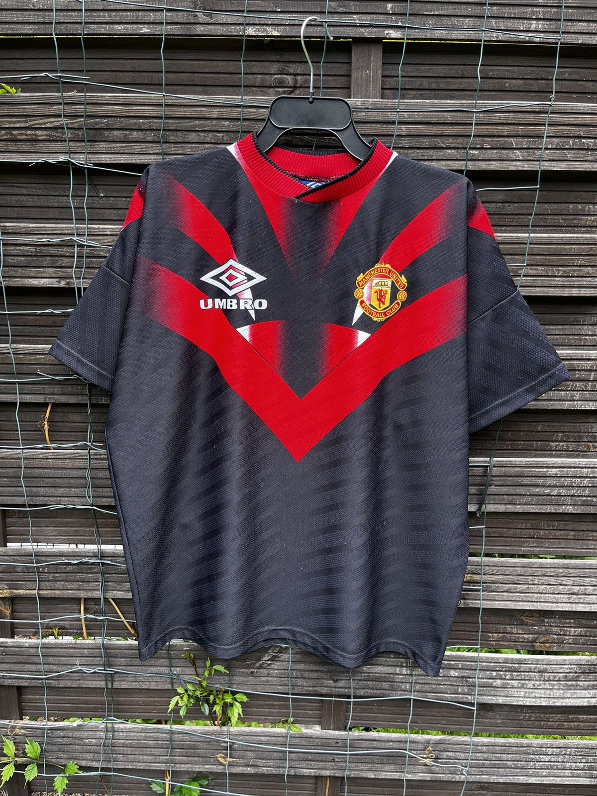 Vintage ⚽️ 1996-97 Manchester United Soccer Jersey Football T-Shirt ...