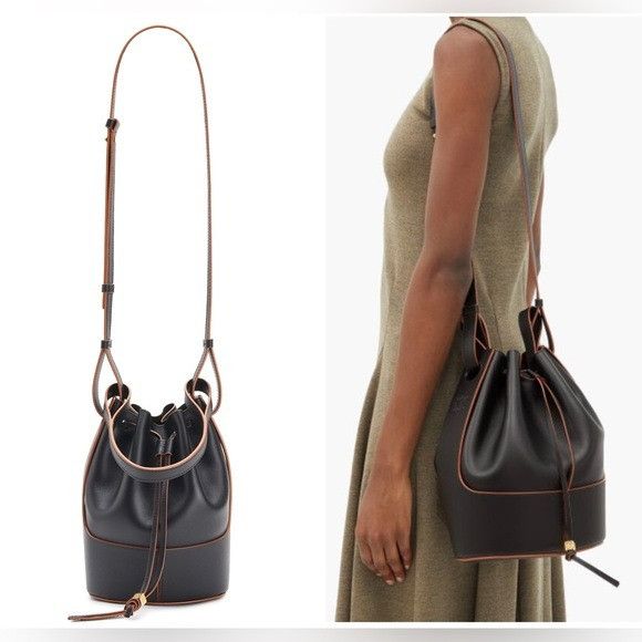Loewe LOEWE Medium Balloon Leather Bucket Bag | Grailed