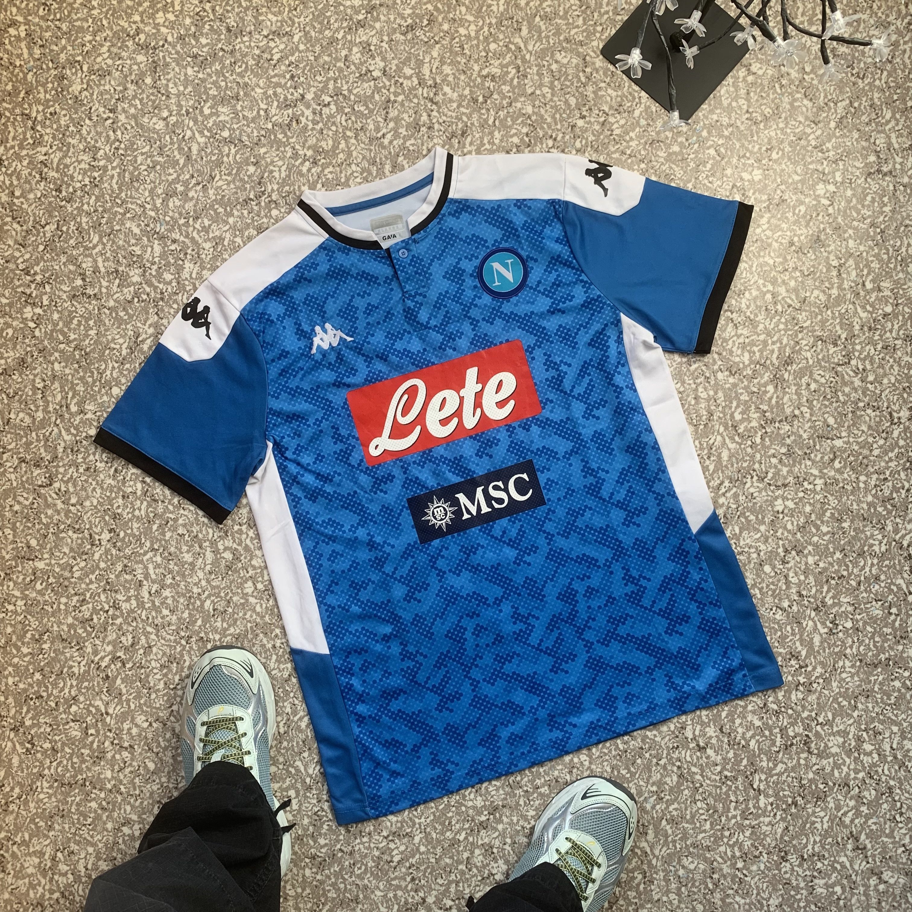 Kappa × Soccer Jersey × Streetwear BLOKECORE Napoli Kappa football ...