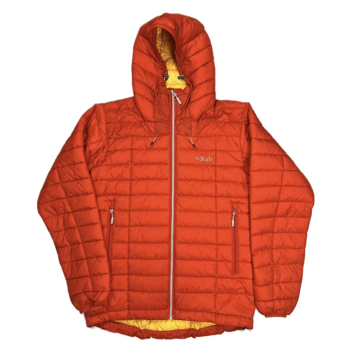 Rab Rab Pertex Nebula Down Orange Jacket | Grailed
