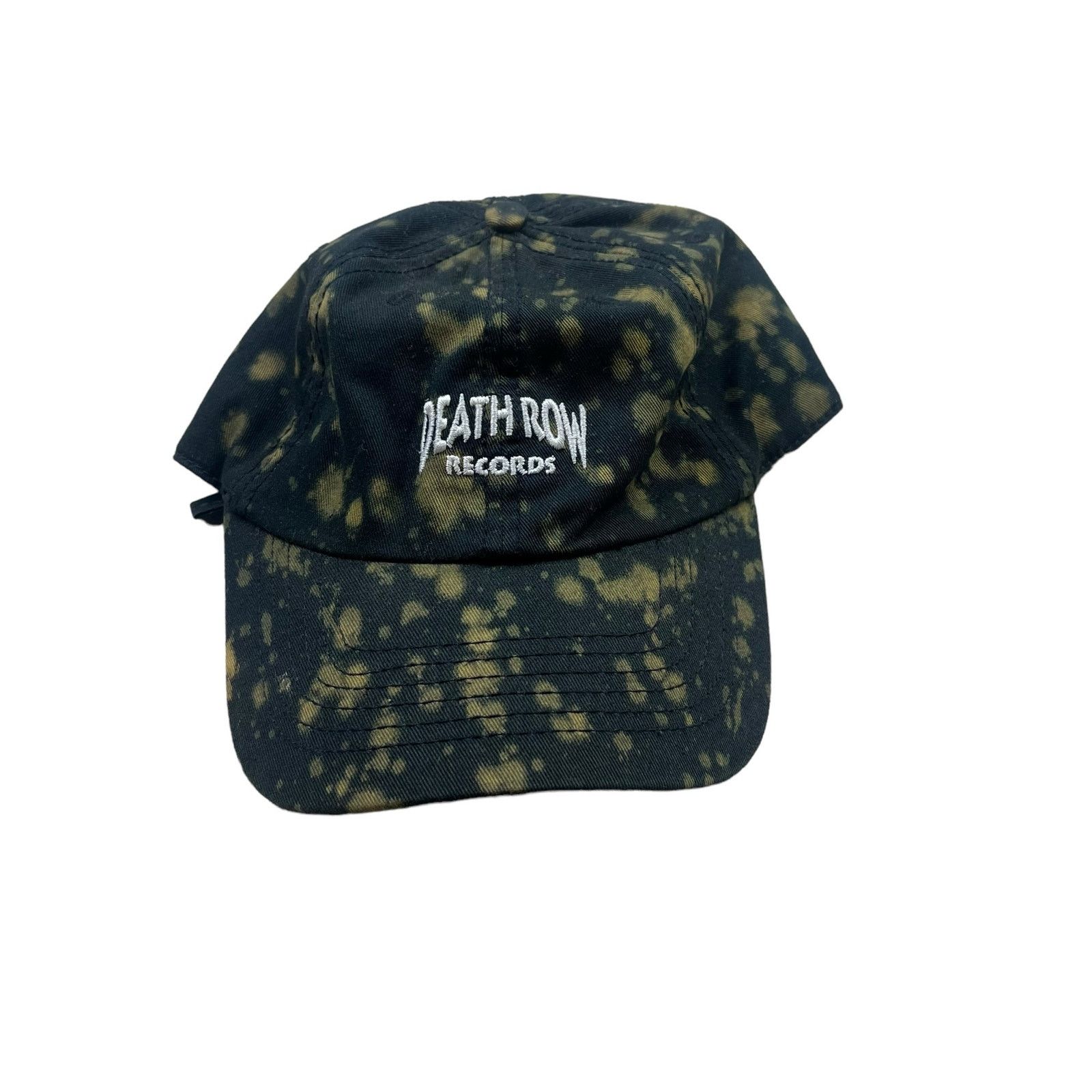 Death Row Records Death Row Records Bleach Dyed Strapback Hat | Grailed