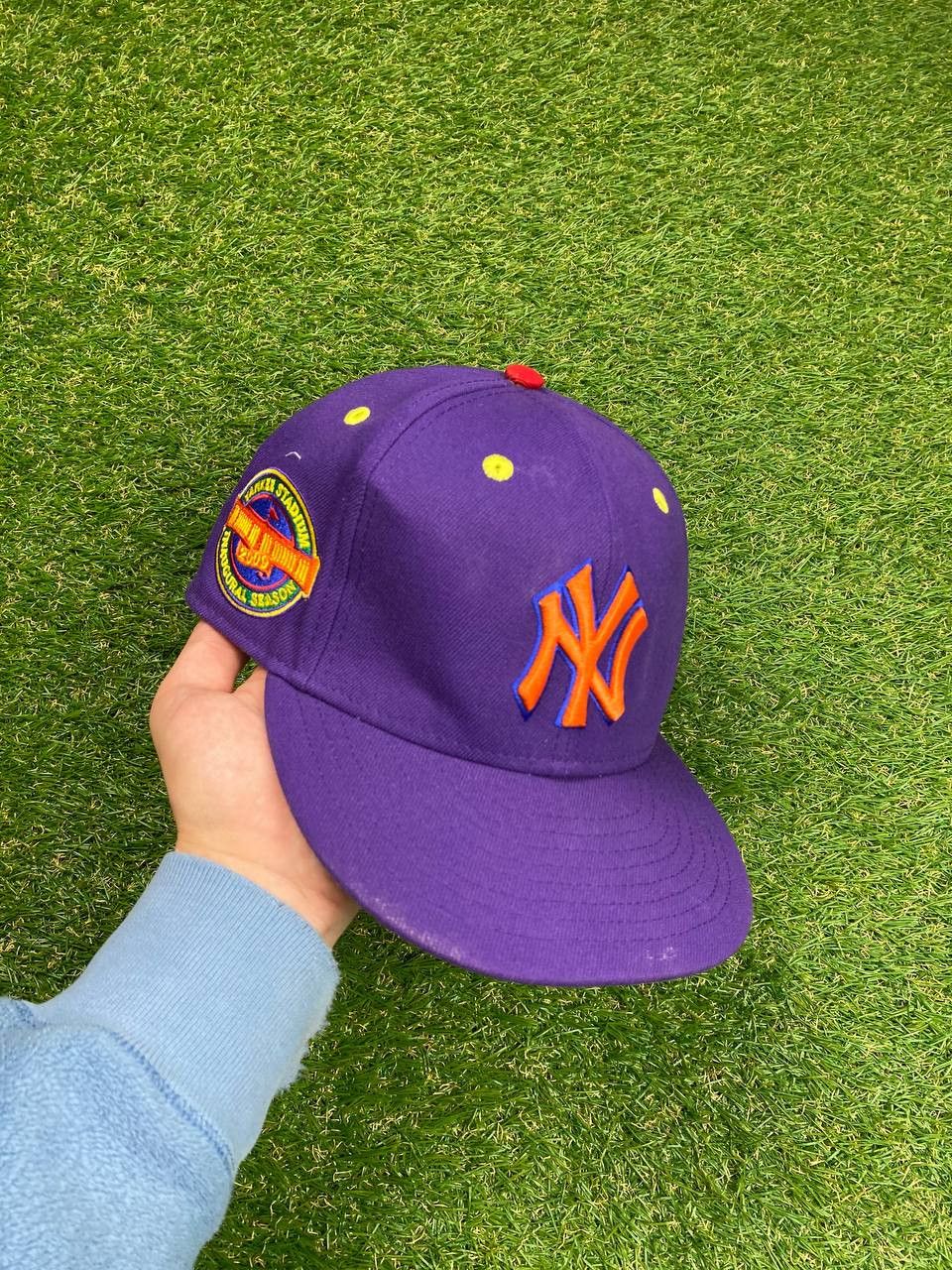 New Era New York Yankees “2009 Inaugural Season” Purple Cap | Grailed