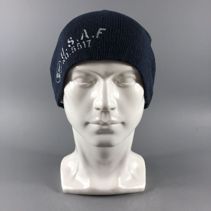 Vintage USAF Hats Military Beanie Knit Snow Hat Snow Cap B1011 | Grailed