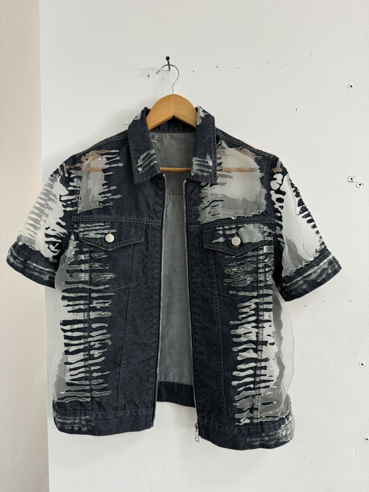 Diesel × Vintage Diesel rare vintage zip jacket mesh and fatin | Grailed