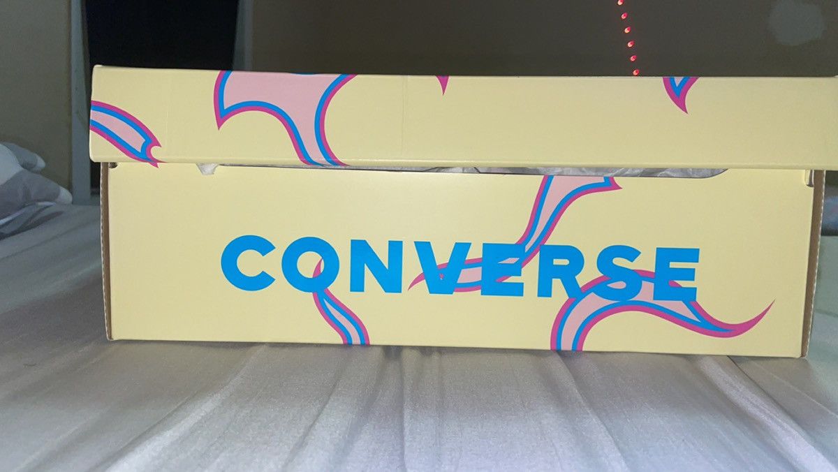 Converse Tyler The Creator Converse Golf le Fleur Yellow Flame Shoes ...