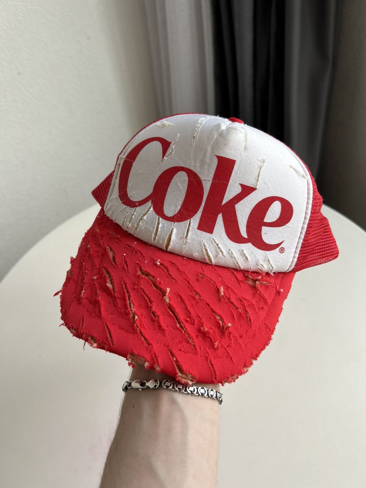 Coca Cola Distressed Custom Coke Cap | Grailed