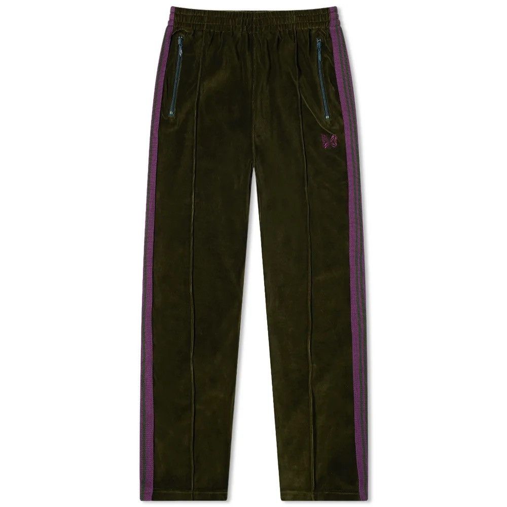 Needles Needles Velour Track Pants Hulk | Grailed