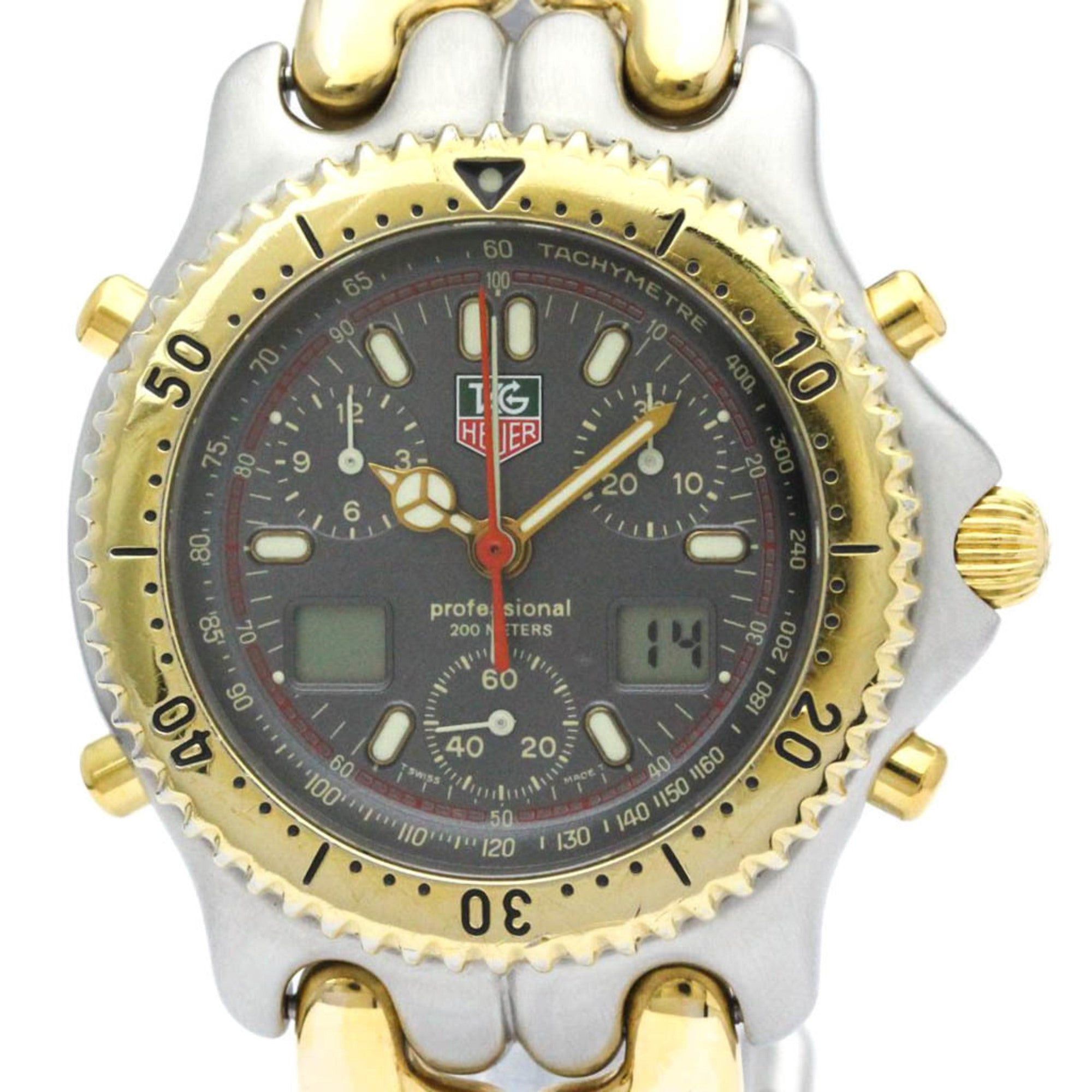 Tag Heuer TAG HEUERPolished Sel Chronograph Ayrton Senna Quartz Watch ...