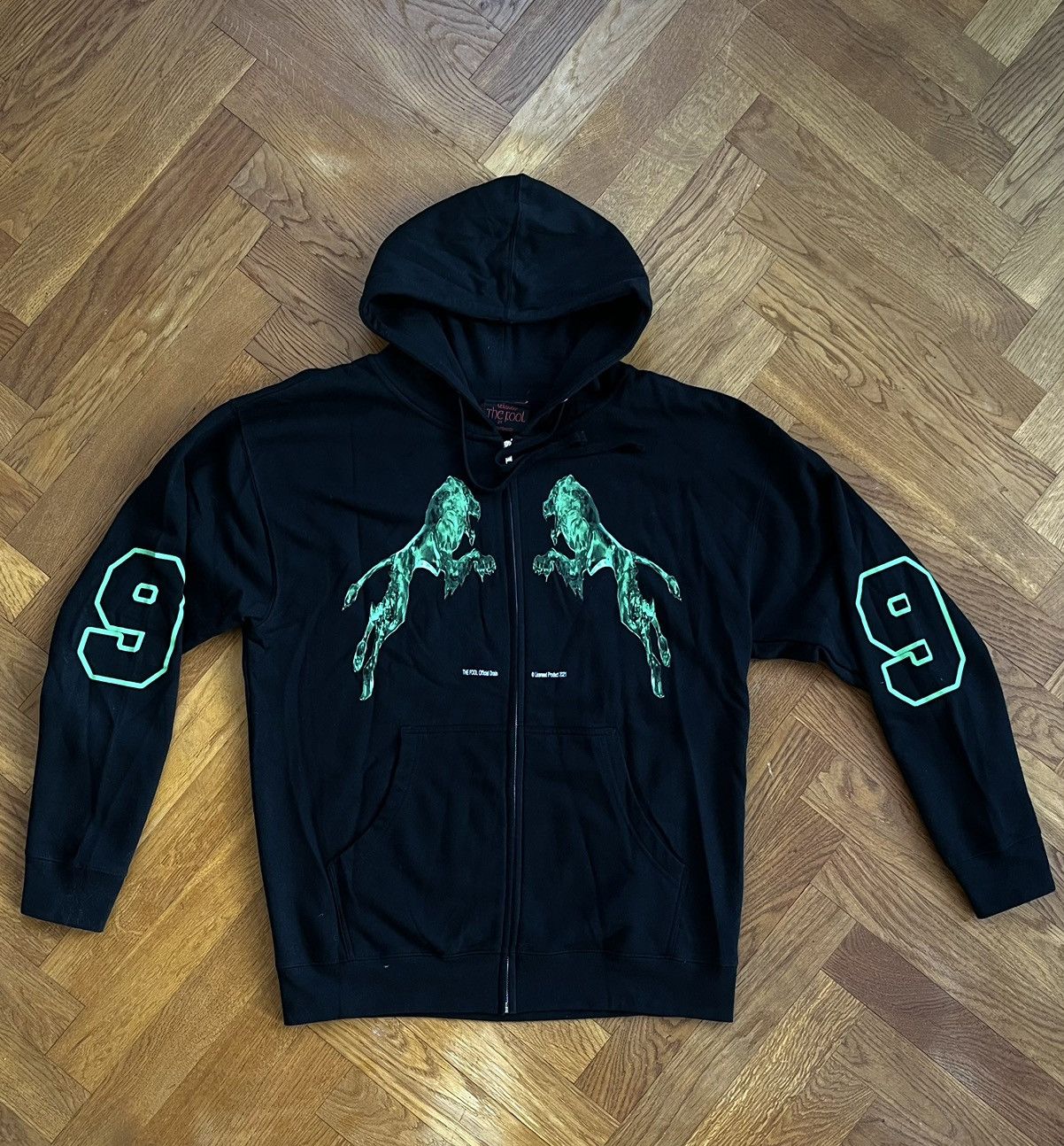 Sad Boys Bladee The Fool Green Lion Hoodie | Grailed