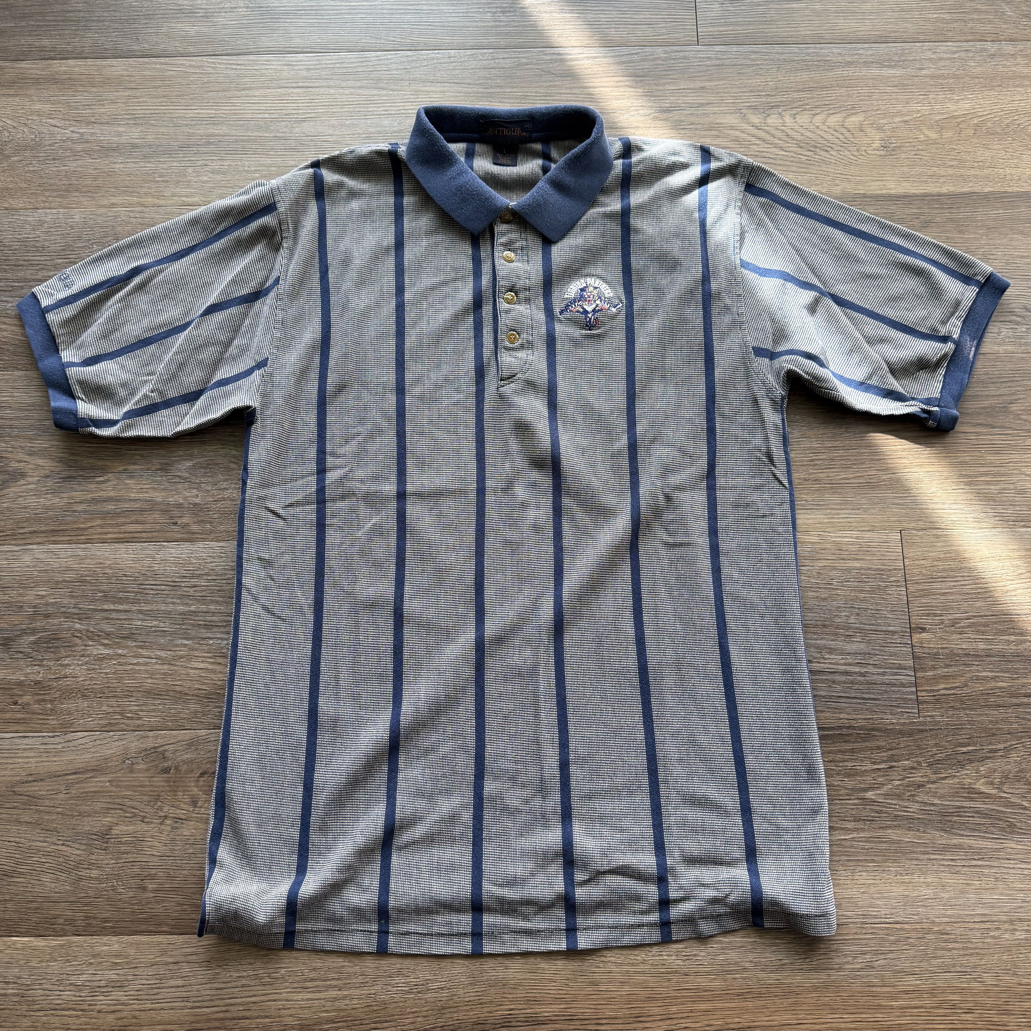 Vintage RARE Vintage Florida Panthers Broken Stick Logo Polo | Grailed