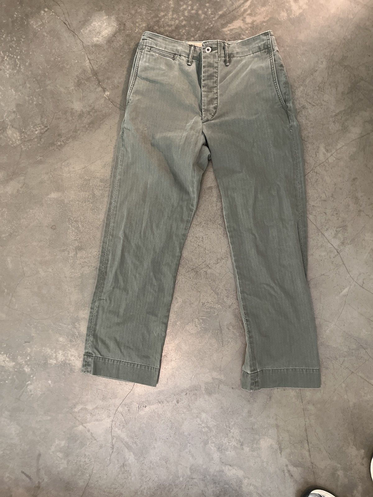 RRL Ralph Lauren FIELD HERRINGBONE TWILL PANT | Grailed