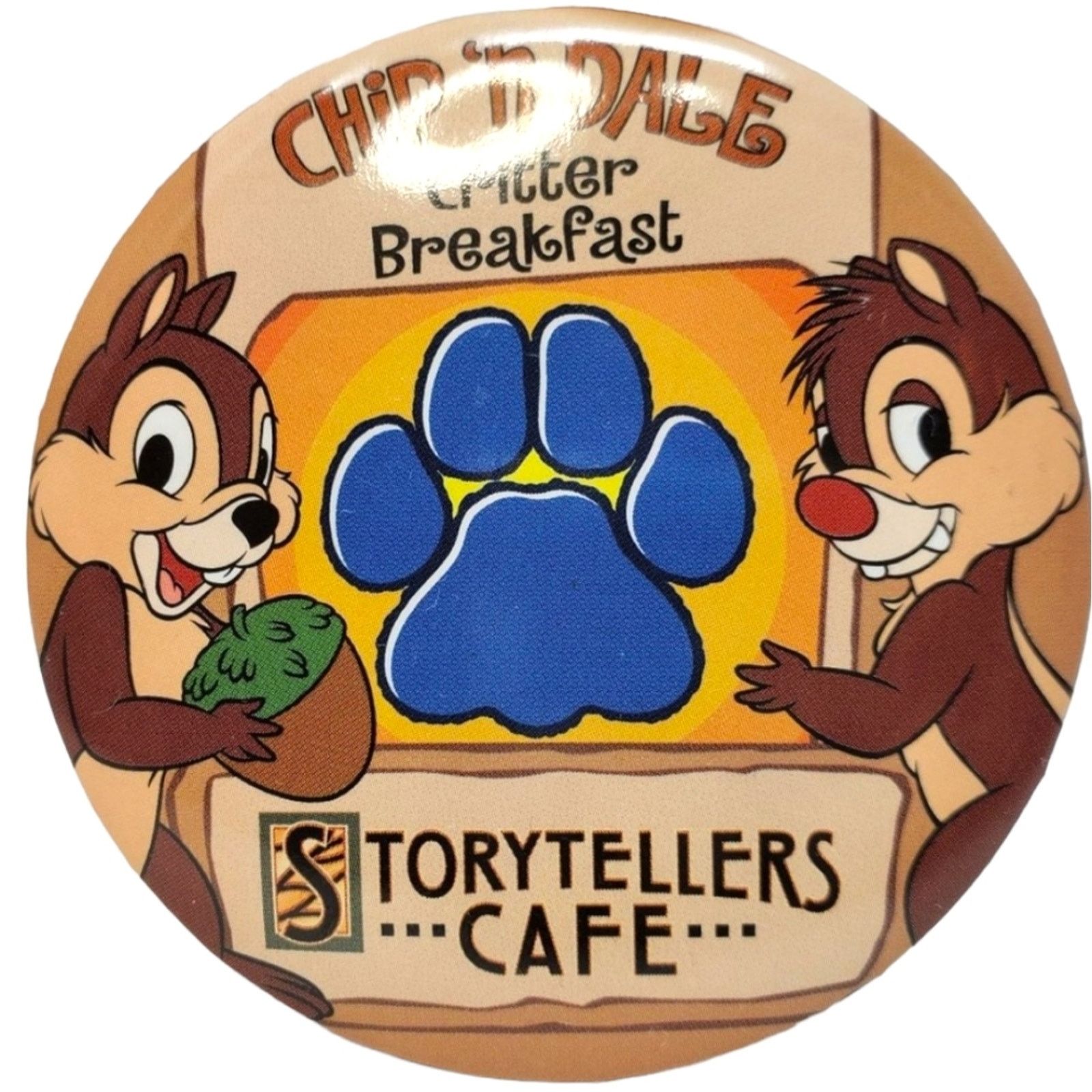 Disney Disney Chip 'n Dale Critter Breakfast Button | Grailed