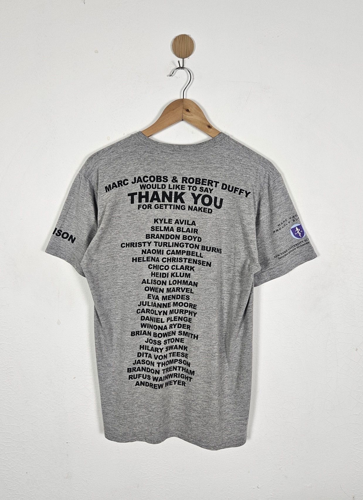Marc Jacobs Marc Jacobs Protect the Skin you're in Alison Lohman shirt ...