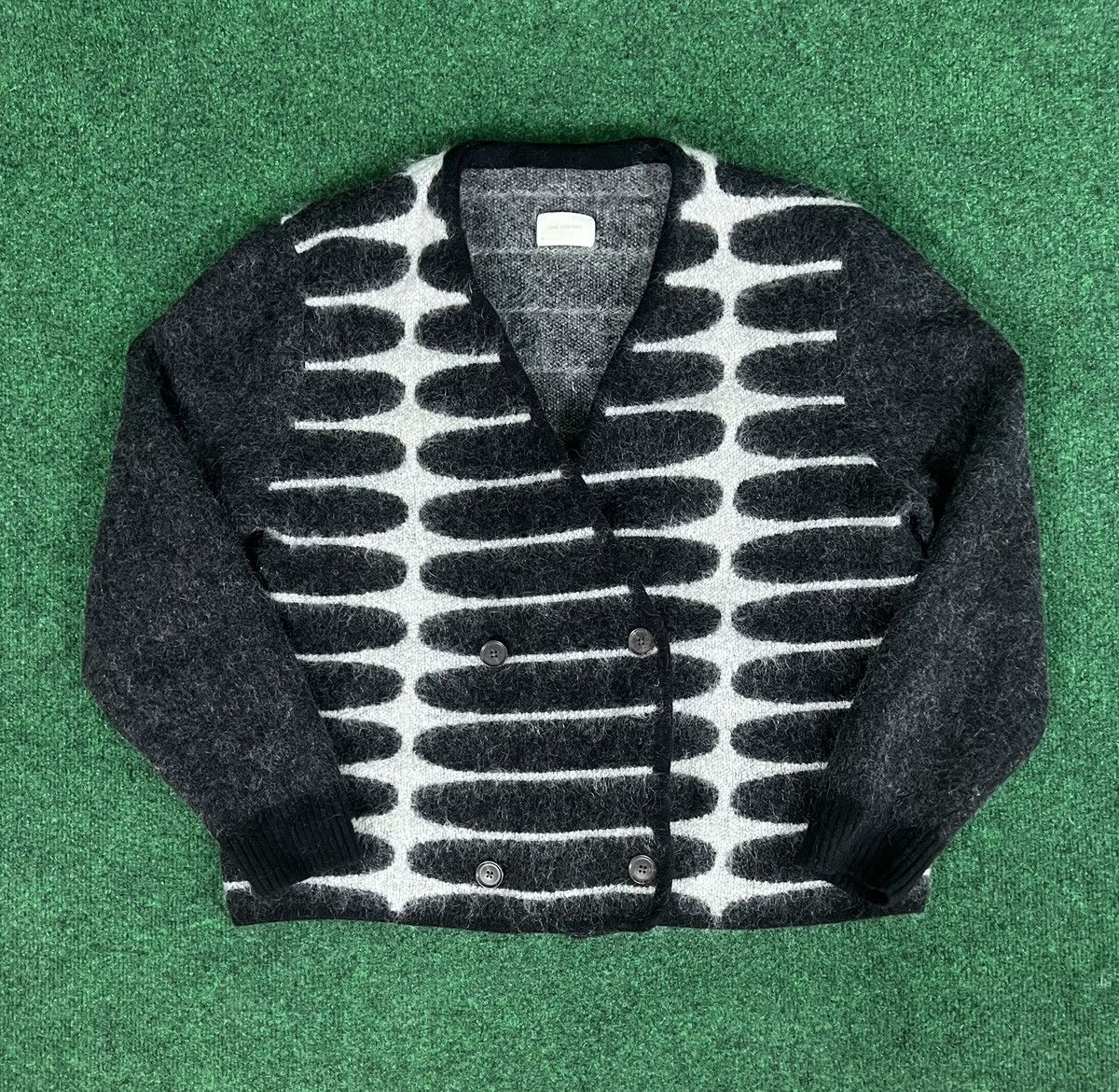 Aime Leon Dore AIME LEON DORE Double Breasted Mohair Wool Cardigan XL ...