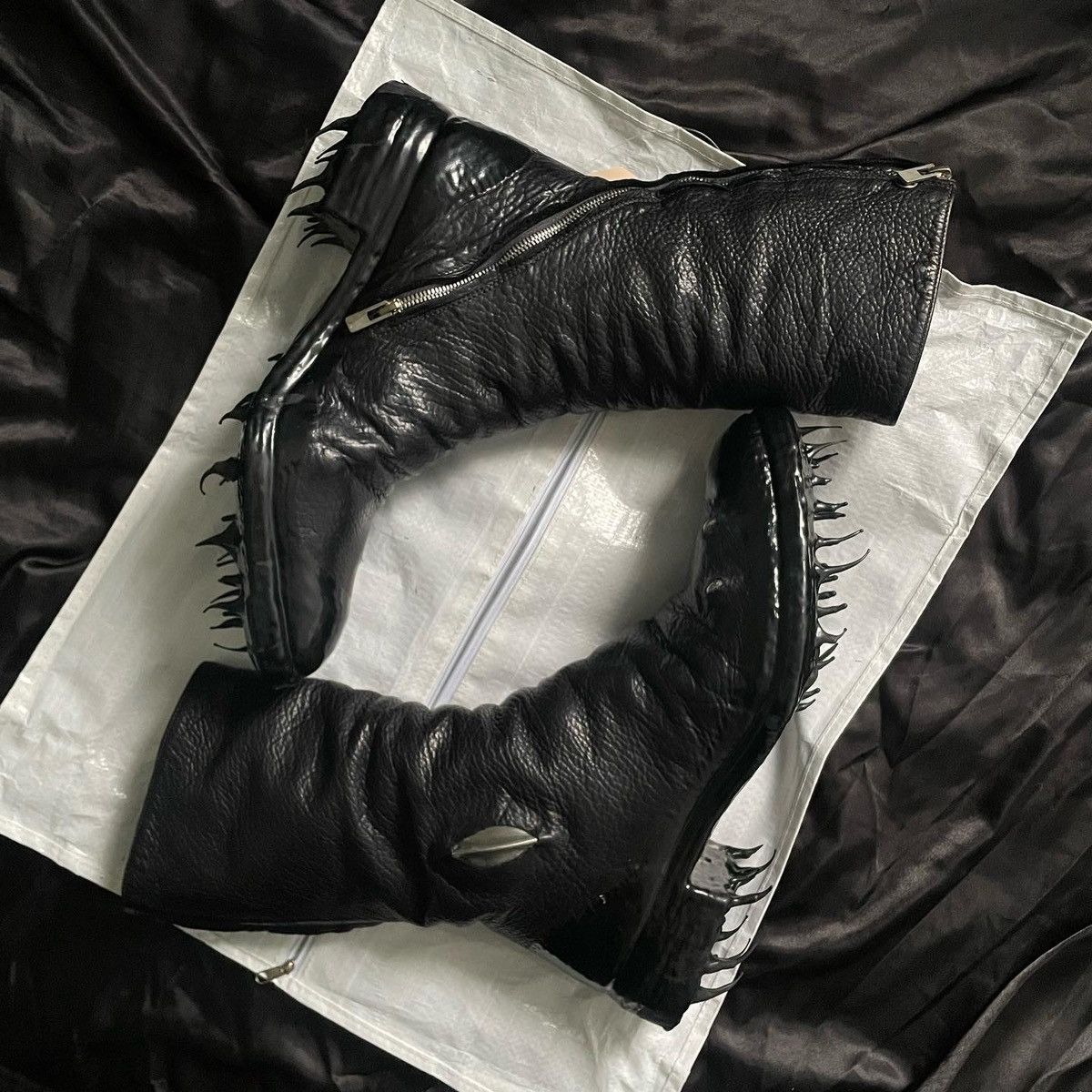 Carol Christian Poell Carol Christian Poell ObjectDyed Rubber Drip ...