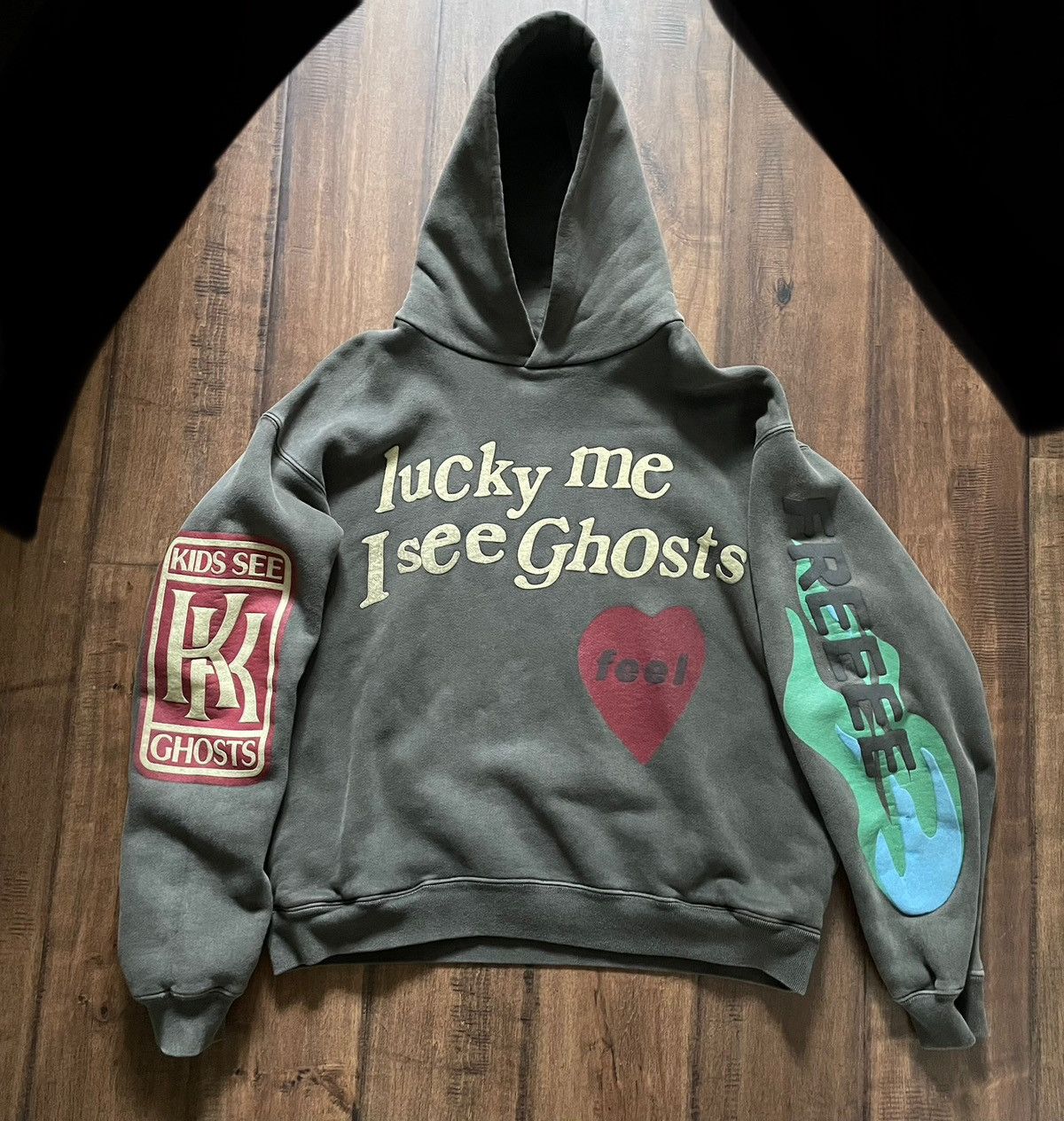 Cactus Plant Flea Market × Kanye West × Kids See Ghosts CPFM Kids See Ghosts KSG Hoodie Glacier ...