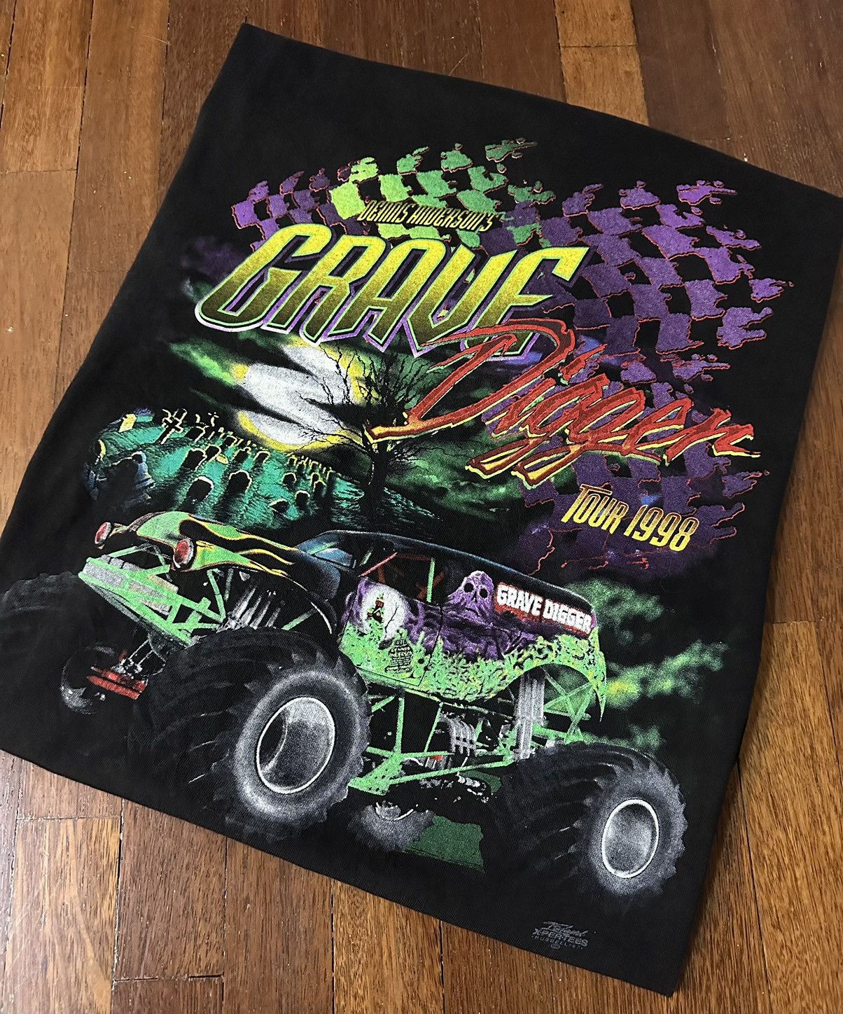 Vintage 🚨FINAL DROP🚨 VINTAGE GRAVE DIGGER MONSTER JAM 1998 L | Grailed