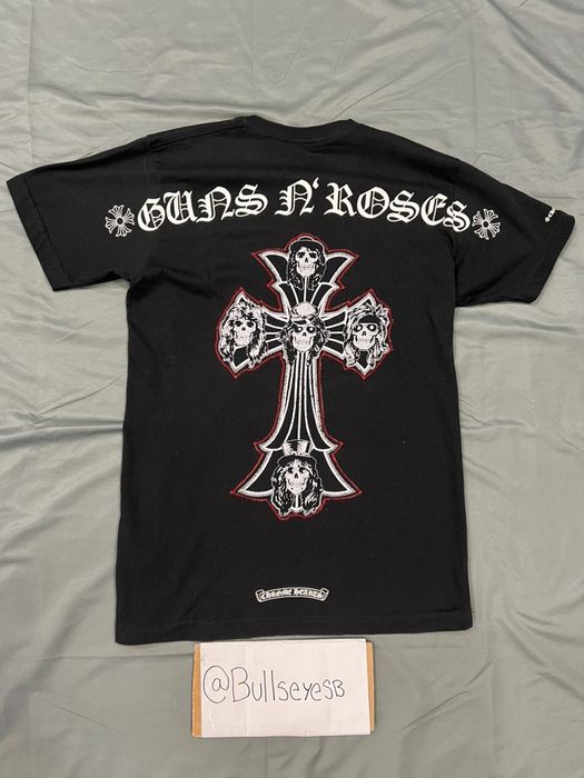 Chrome Hearts Chrome Hearts Guns N’ Roses Black T-Shirt | Grailed